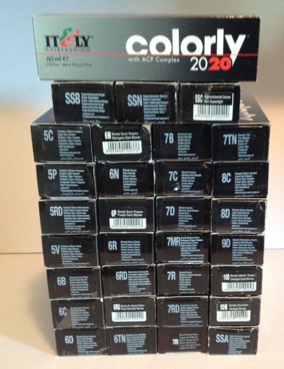 IT&LY Hairfashion Colorly 2020 with ACP Complex Professional Hair Color ...
