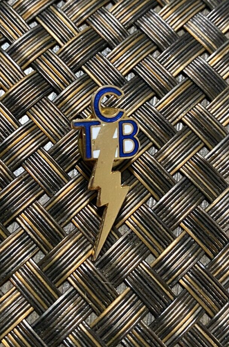 VINTAGE TCB TAKING CARE OF BUSINESS LIGHTNING BOLT ELVIS PRESLEY ...