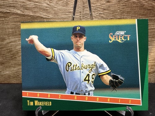 1992 Score Select Tim Wakefield 1992 Rookie RC #307 - Pittsburgh ...