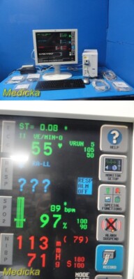 Spacelabs 91387 Ultraview CPU W/ CDA19T Monitor, CO2/Comm Modules ...