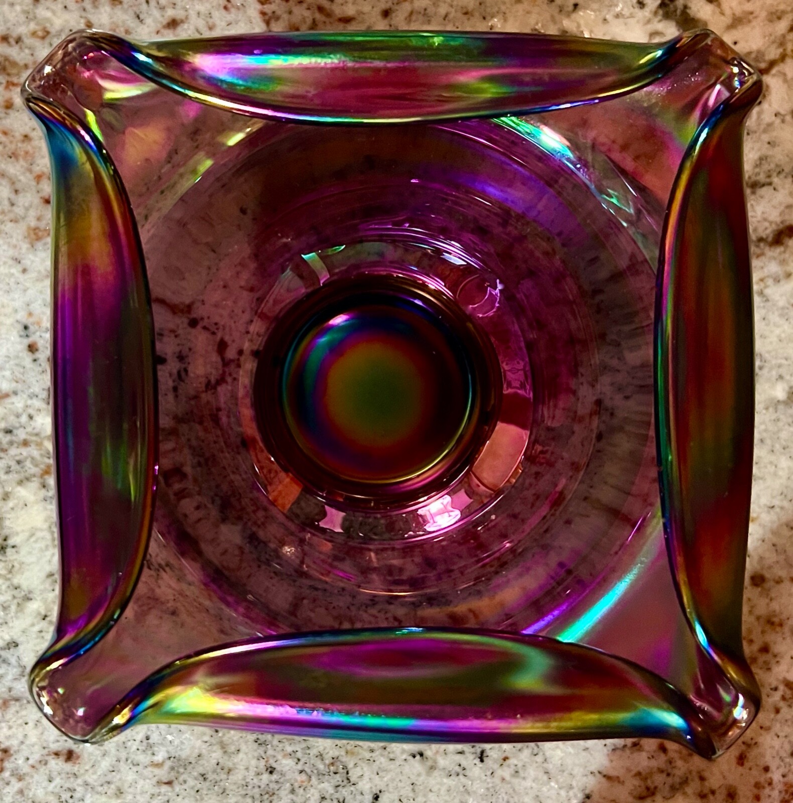 Fenton**HP PLUM CARNIVAL GLASS 3 PIECE FAIRY LIGHT**QVC Exc. #C15914 | eBay