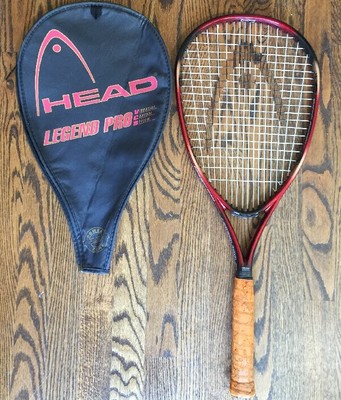 HEAD Legend Pro Oversize Tennis Racquet, Graphite Widebody, 4 1/2, OS ...