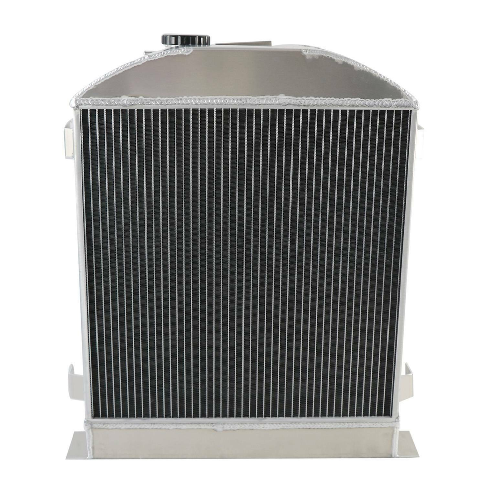 3-Row Radiator+Shroud Fan fit 1932 32 Ford Chopped Grill-Shells Chevy ...