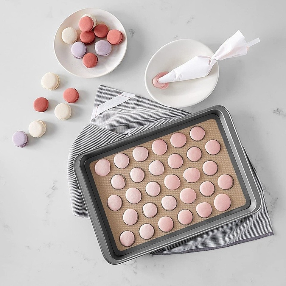 Professional Baking Results Macaron Baking Mat Heat-resistant Up To ...