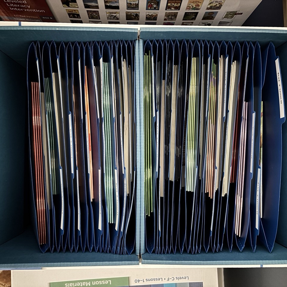 FOUNTAS & PINNELL Blue READ Leveled Literacy Intervention LLI 2nd Ed ...