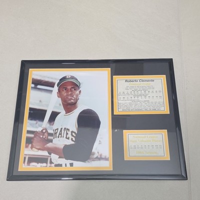 Roberto Clemente Portrait Framed Photo Collage, 11 by 14-Inch, Black | eBay