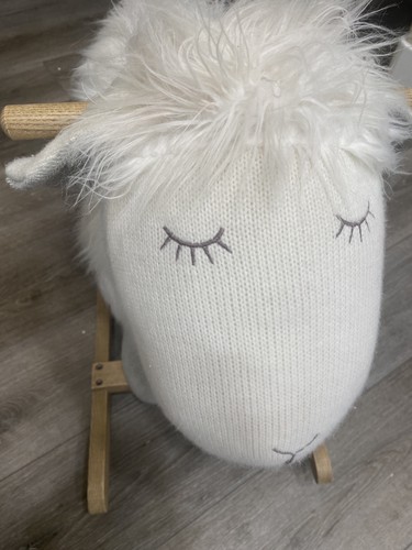 Adorable Restoration Hardware RH Baby & Child Wooly Plush Lamb Rocker ...