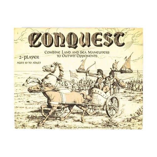 Conquest Games Wargame Conquest (1972 Ed) Box VG | eBay.de