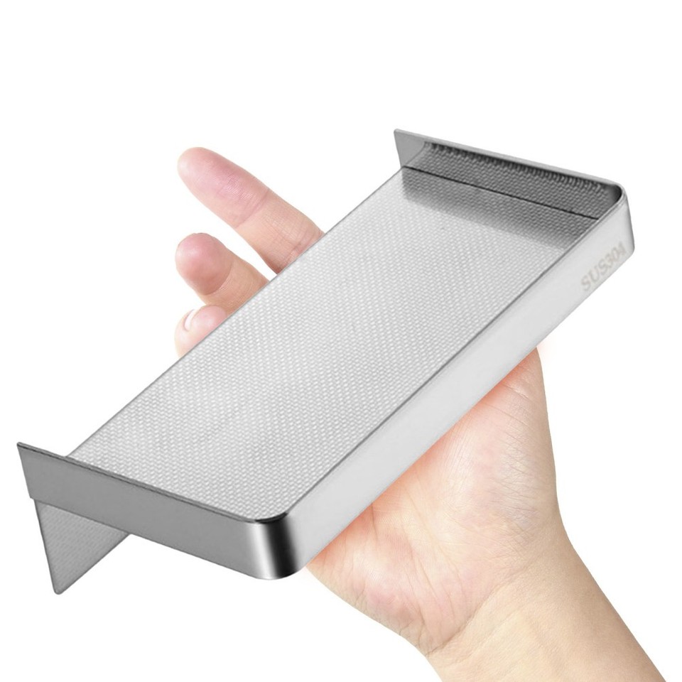 Wall Mounted Phone Shelf Toilet Phone Holder Stainless Steel Toilet ...