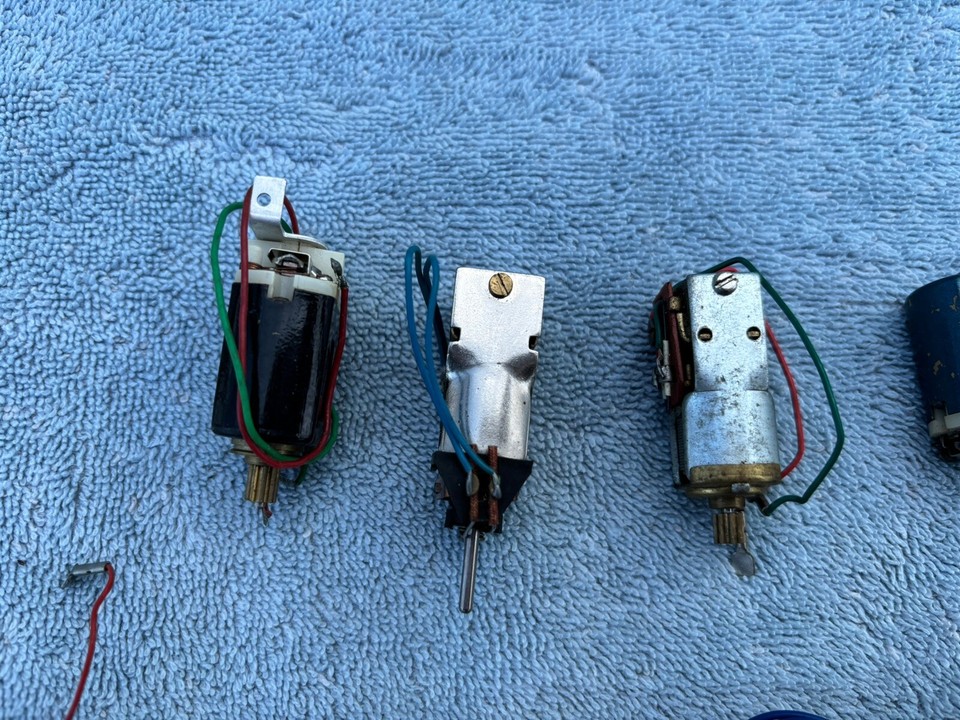 Vintage Mabuchi Slot Car Motor Strombecker Japan Lot Of 15 Untested ...