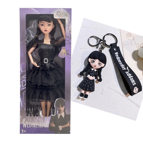 The Addams Family Action Figure Toys Wednesday Addams Doll Kids ...
