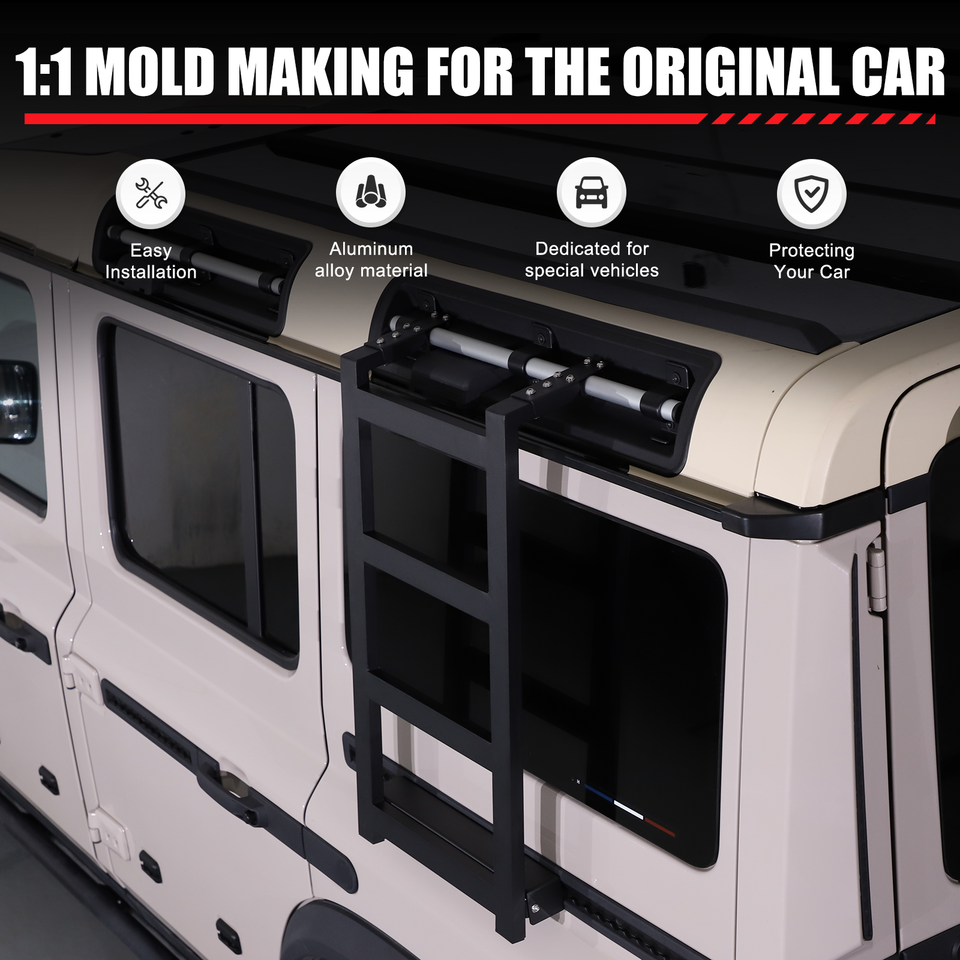 Rear Window Extension Climbing Ladder Accessories For Ineos Grenadier ...