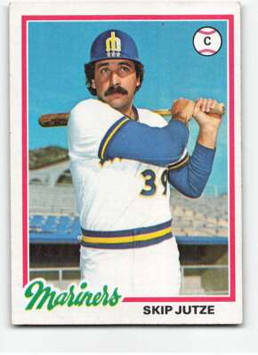 1978 Topps #532 Skip Jutze VG/EX Very Good/Excellent Mariners ID:125744 ...