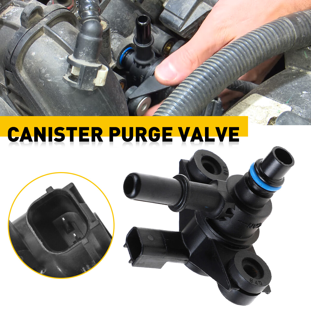 OEM QUALITY Vapor Canister Purge Valve AU5A-9G866-AB 2014-2016 Ford ...
