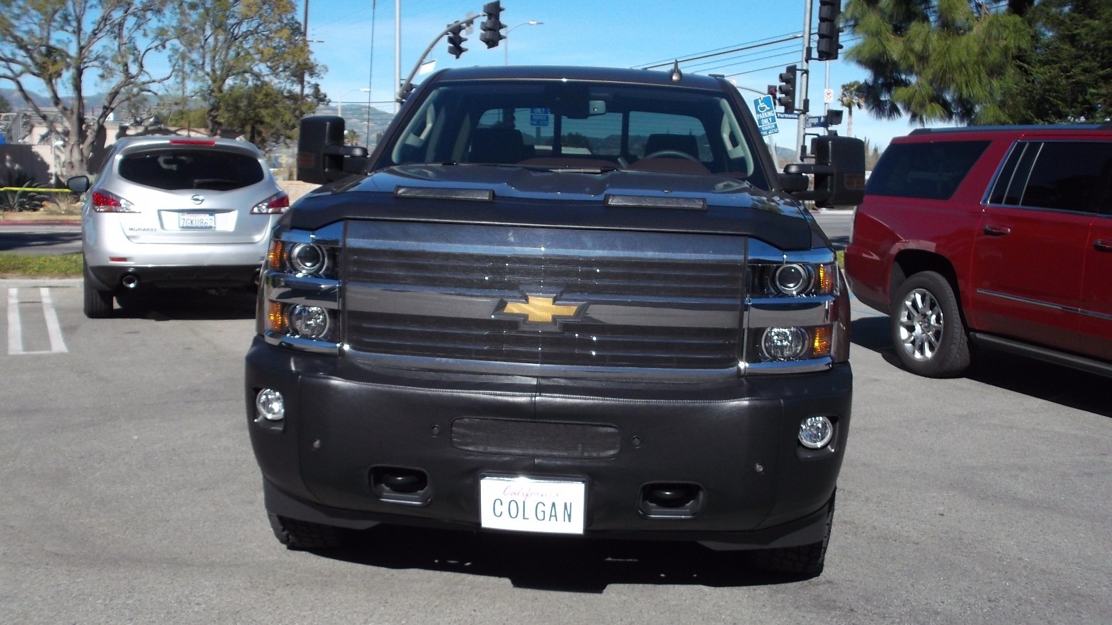 Colgan Front End Mask Bra 2pc.Fits Silverado 2500 3500HD 15-19 W/O Lic ...