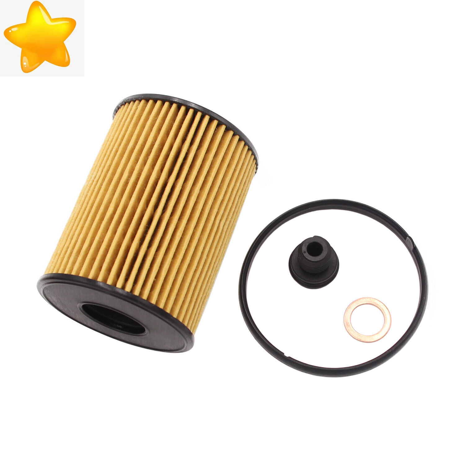 4Pcs Oil Filter Pack With Seals 26350-2S000 For 2022 Hyundai Santa Cruz ...