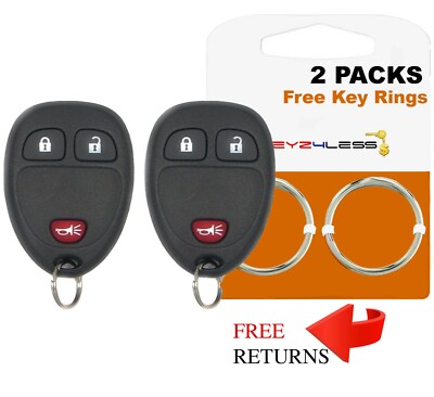 2 For 2006 2007 2008 2009 2010 2011 Chevrolet HHR Keyless Entry Remote ...