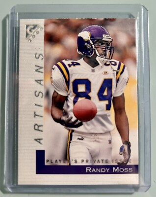 2000 TOPPS GALLERY #138 RANDY MOSS PLAYER'S PRIVATE ISSUE /250 HOFer ...