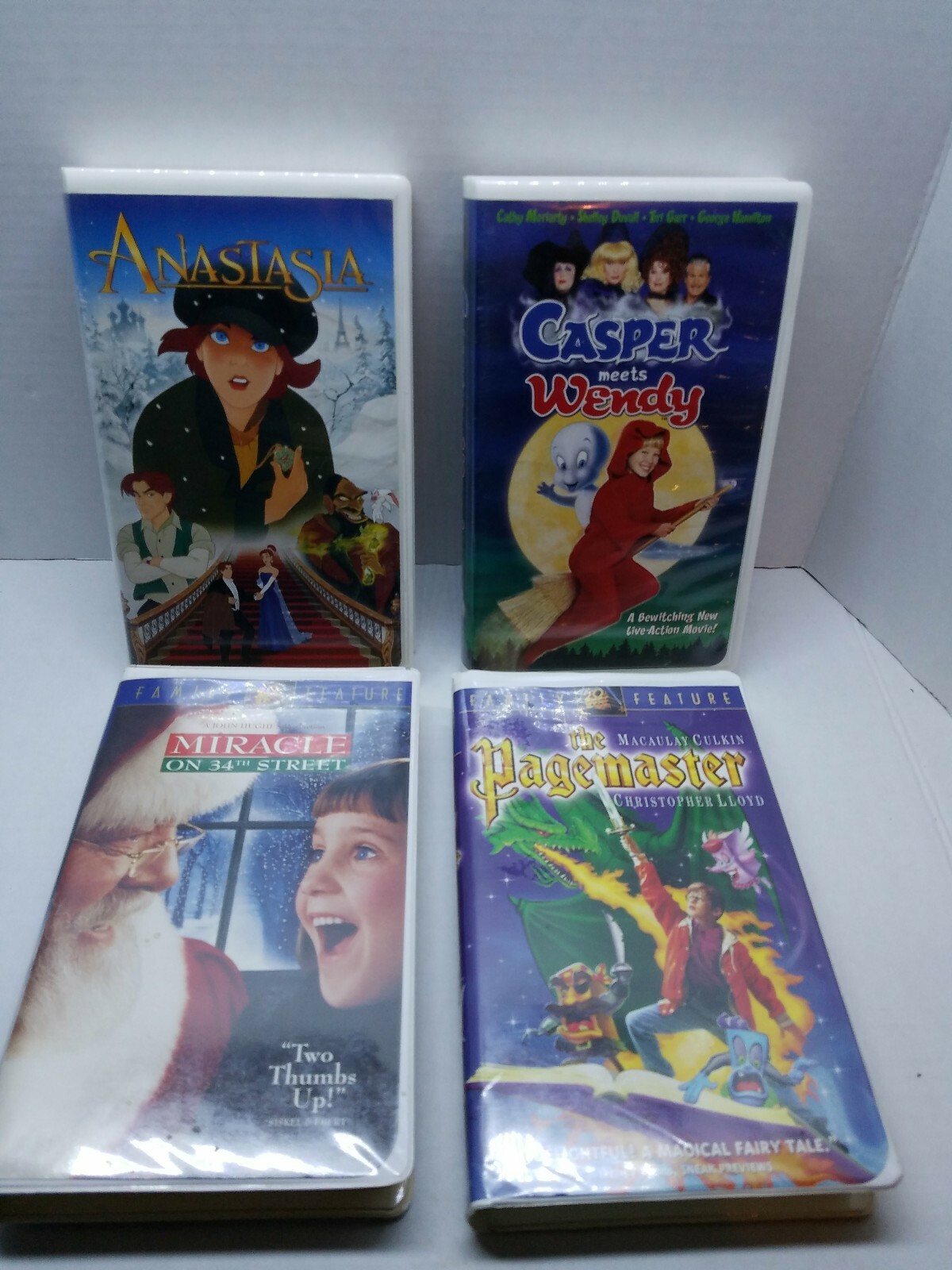 Lot of 4 VHS Tapes 20th Century Fox Video Childrens Family Movies lot ...