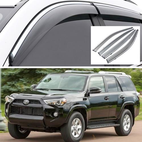 Car Window Deflector Visors Rain Guards Vent Shade for 2010-2024 Toyota ...