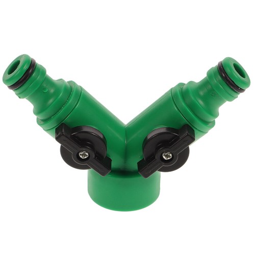 2 -way Pipe Connector Splitter Hose Connectors Splitter. Garden Tap | eBay