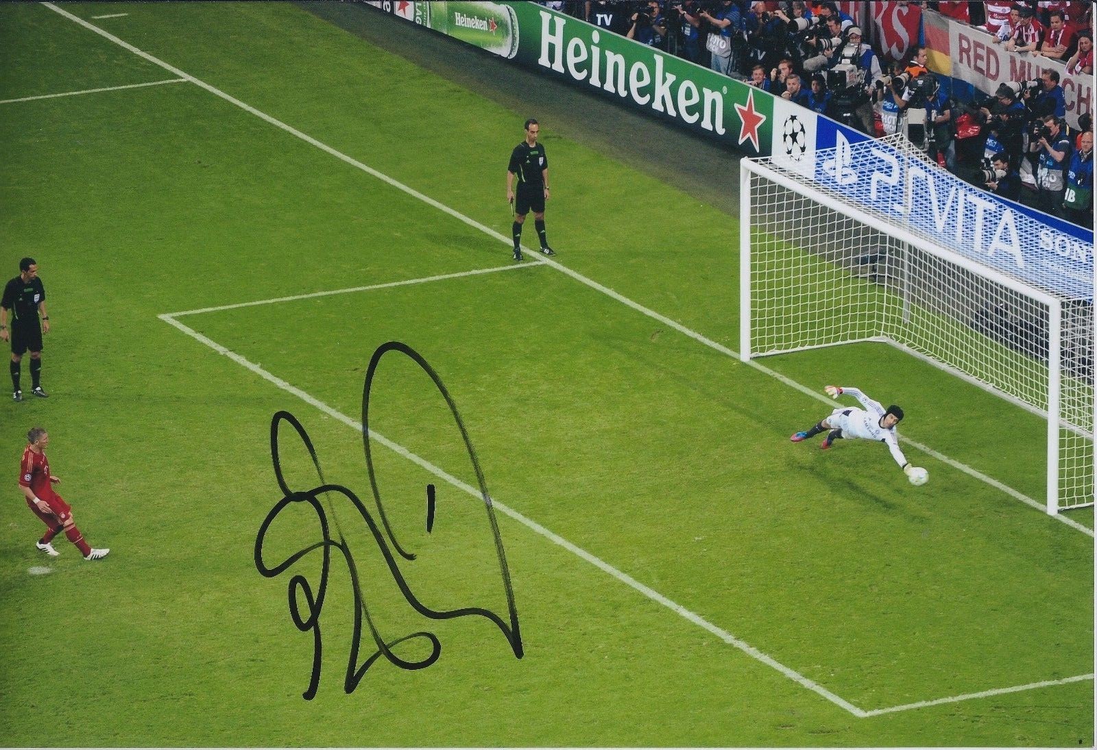 Petr CECH Signed Autograph Photo + COA Chelsea Goalkeeper Champions ...