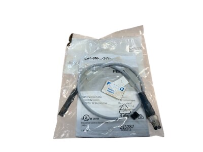 NEW,SEALED PACKAGE. FESTO 543861 MAGNETIC SWITCH SME-8M-DS-24V-KQ, 3 ...