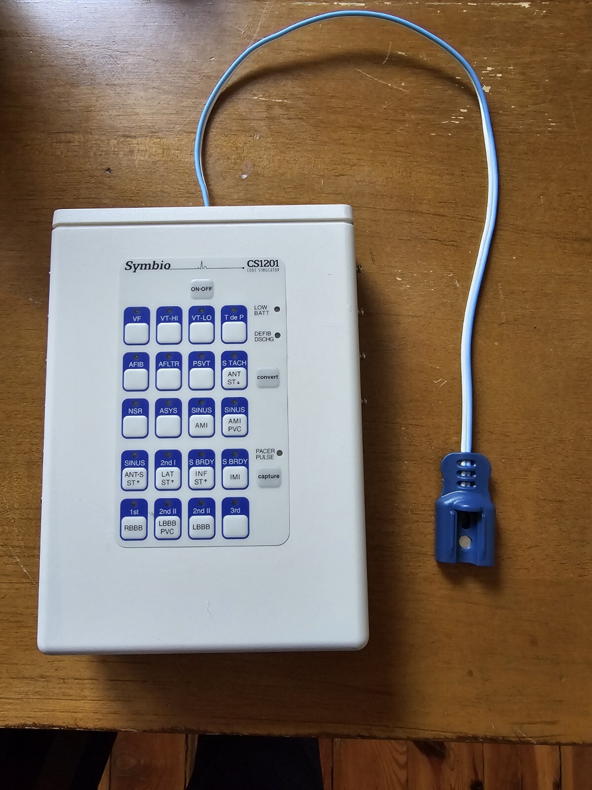 Symbio CS1201 12-Lead ECG Simulator with Philips Connector - 9851-008 ...