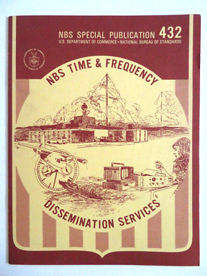 NBS Special Publ TIME & FREQUENCY, Radio Broadcast, Ham Radio ...