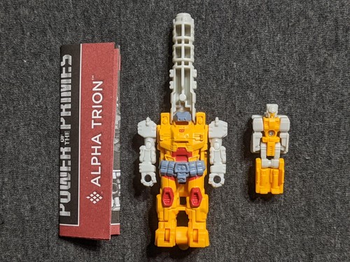 Transformers POWER OF THE PRIMES Prime Masters ALPHA TRION Landmine ...