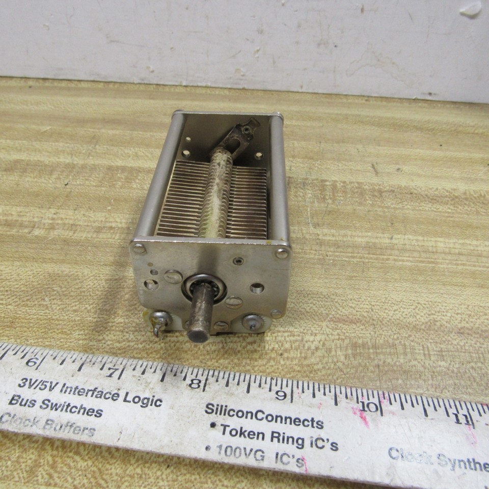 VARIABLE CAPACITOR 440 pF 20 to 440 pF 1/4 in shaft HAM RADIO | eBay