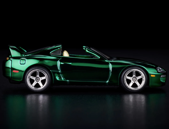 🔥 🔥Hot Wheels RLC Exclusive Spectraflame Green 1997 Toyota Supra Mk4 ...