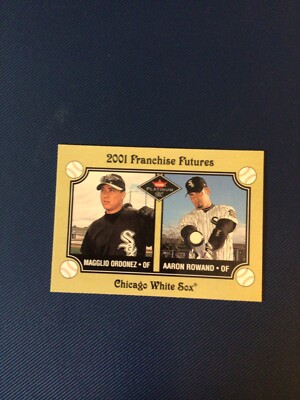 2001 Fleer Magglio Ordonez/Aaron Rowand Franchise Futures Card | eBay