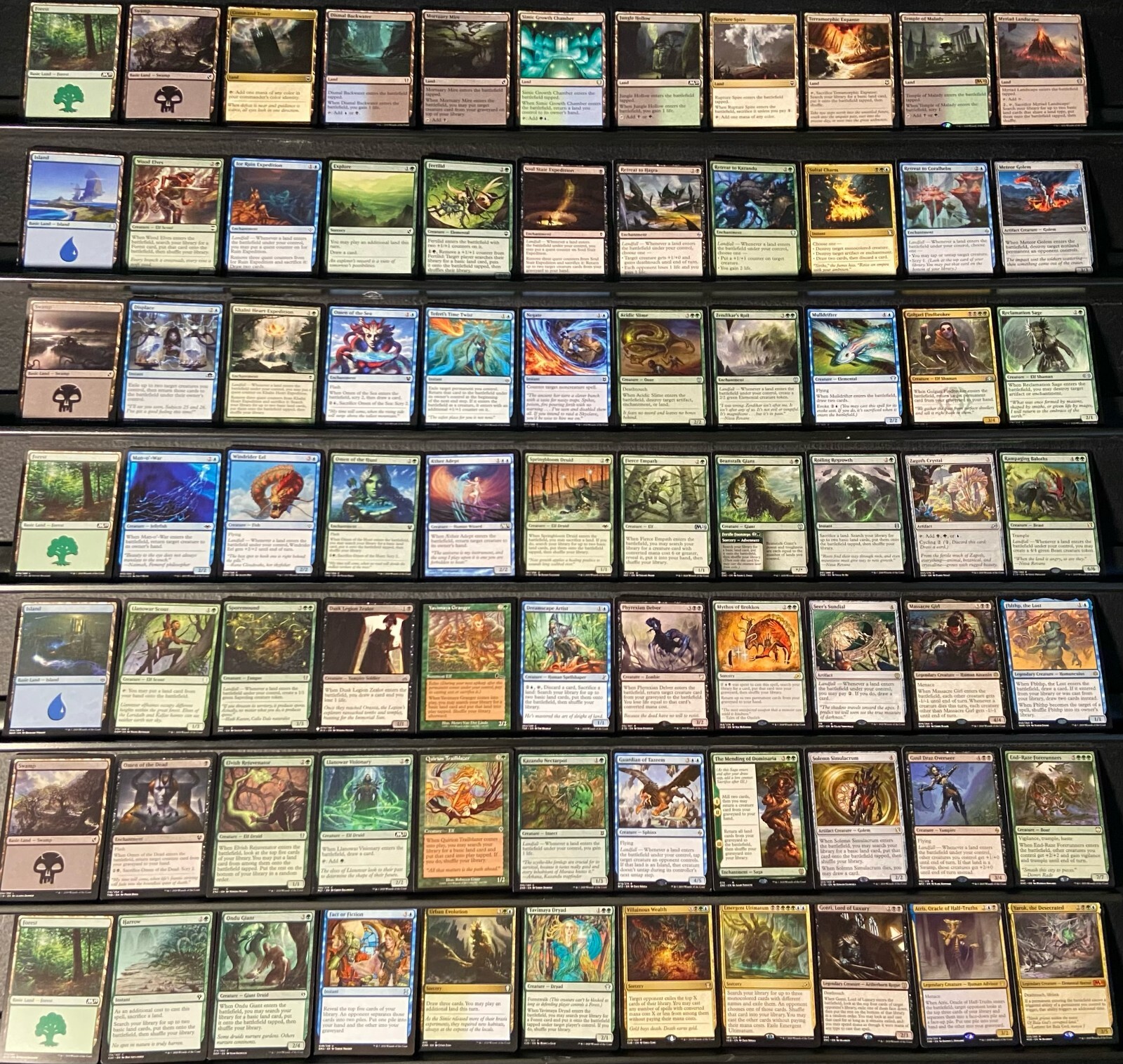 ***Custom Commander Deck*** Yarok the Desecrated - Landfall - EDH Mtg ...