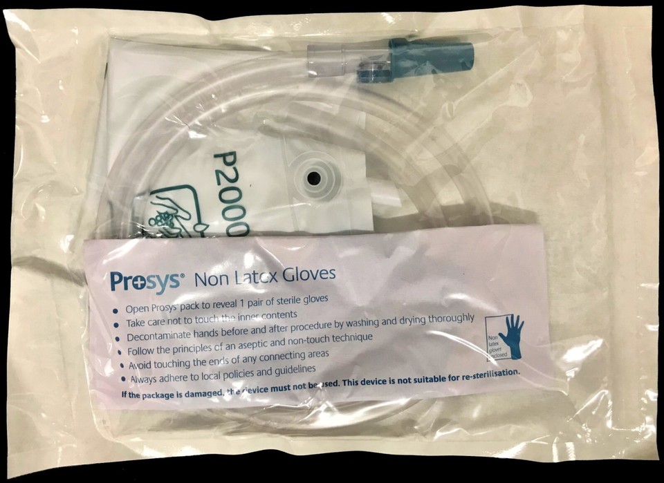 Prosys 2000ml Drainable Urine Drainage Night/Bedside Bag P2000-LT (x1 ...