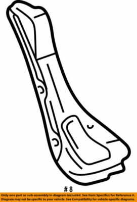 52591-42020 Toyota Seal, rear bumper side, rh 5259142020, New Genuine ...