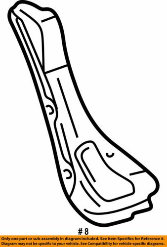 52591-42020 Toyota Seal, rear bumper side, rh 5259142020, New Genuine ...