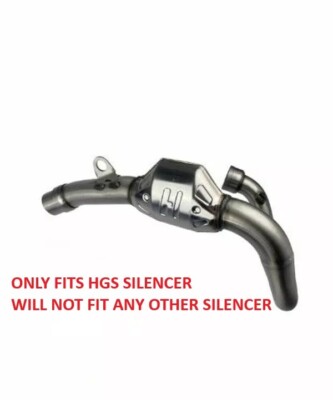 HGS Stainless Steel Header Pipe Husqvarna FE250 fe 250 FITS 2016 TO ...