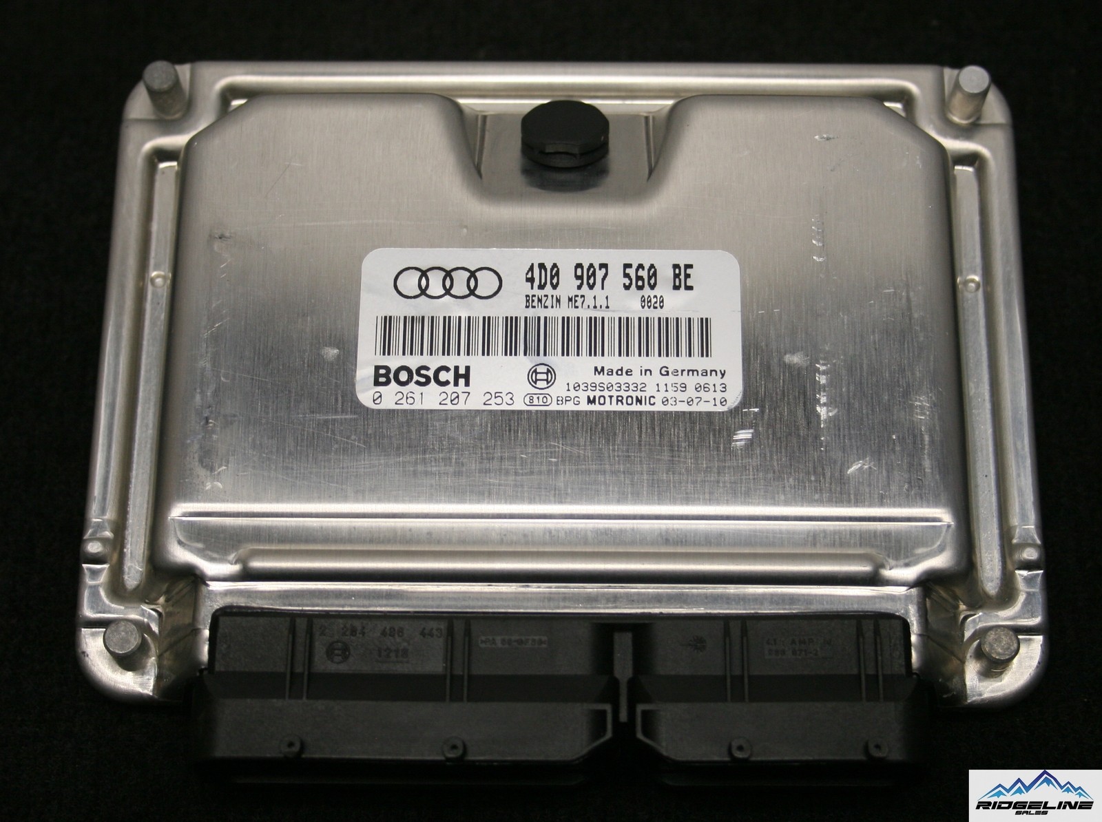 2003 2004 AUDI ALLROAD 4.2L V8 ECM ENGINE CONTROL MODULE ECU C5 ...