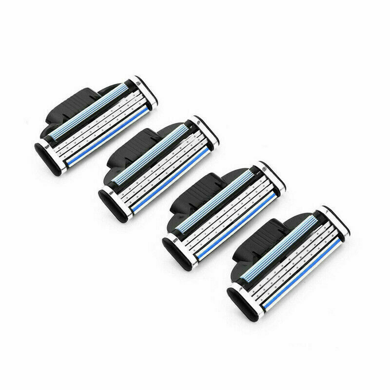 3 Blades For Men Gillette MATCH 3 Razor Shaving Shaver Trimmer Refills ...