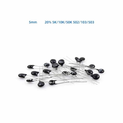 MF11 Thermistor Resistors Temperature Sensitive Resistor 502/5K 103/10K ...