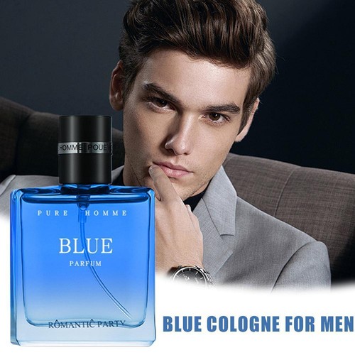 Blue Cologne For Men For Students with Long-lasting Fragrance,`. Light ...