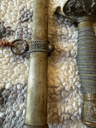 US M 1860 Staff And Field Officers Sword W/ Original Scabbard & Drag ...