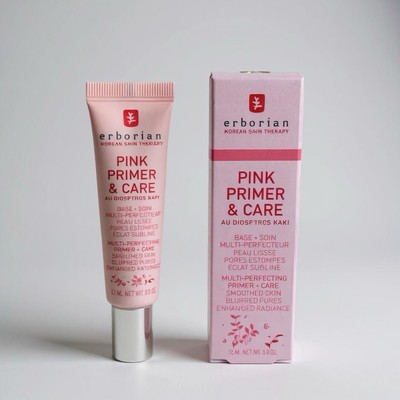 Erborian Pink Primer & Care 0.5 oz | Pore Blurring & Smoothing Primer ...