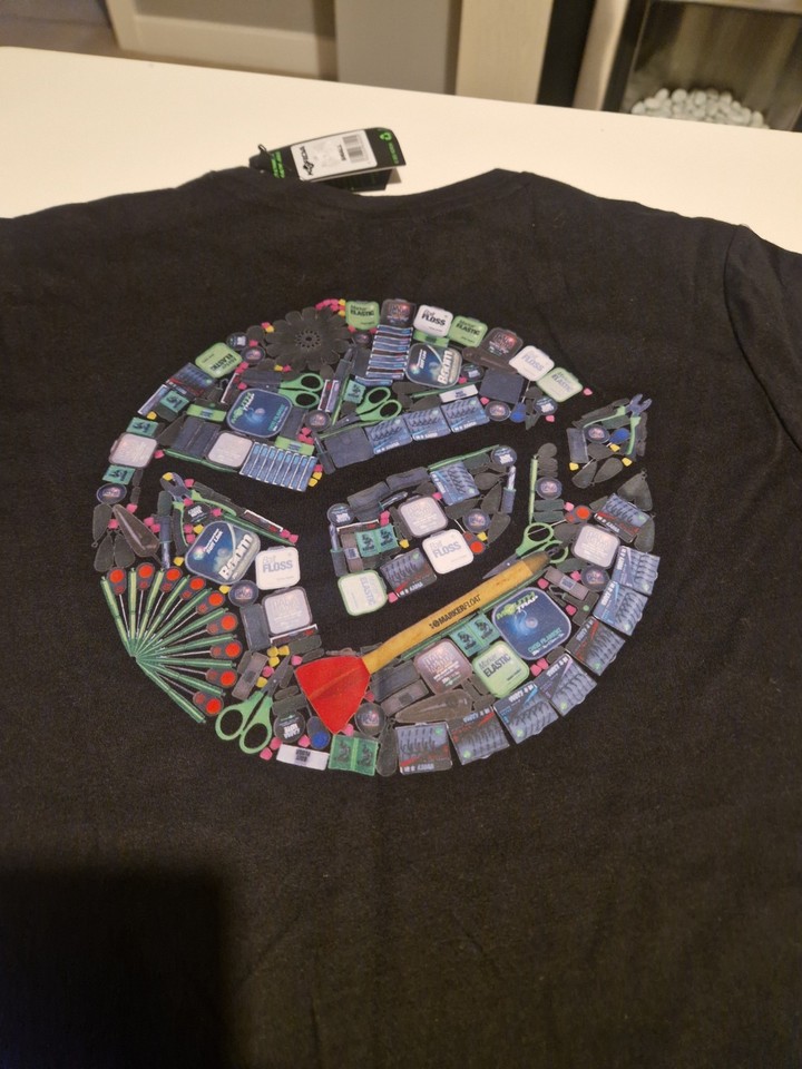 Korda Tackle T-Shirt Black Carp Fishing | eBay UK