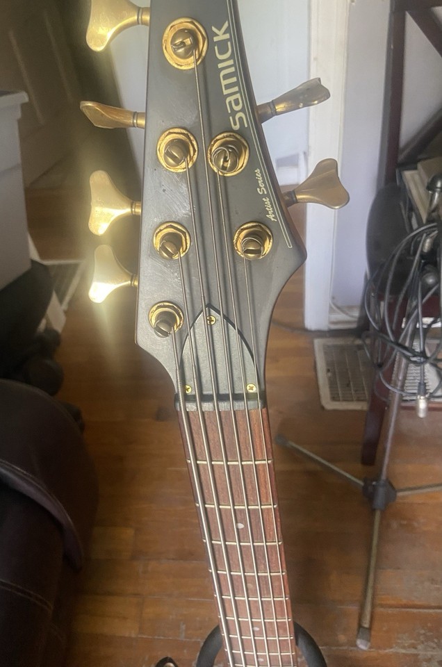 Samick artist series 5/6 String Bass Guitar | eBay