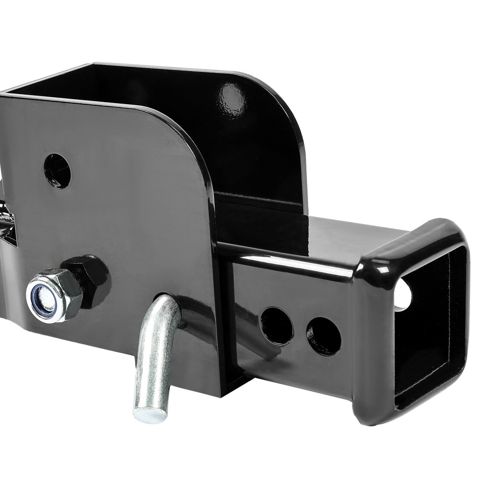 Folding 2" Trailer Hitch Mount Shank Tow Adapter Cargo Wheelchair ...