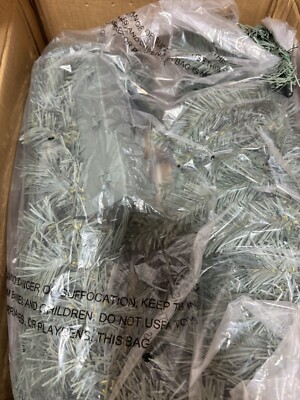 Bethlehem Lights 48" Blue Spruce Color Flip Overlit Swag With Remote ...