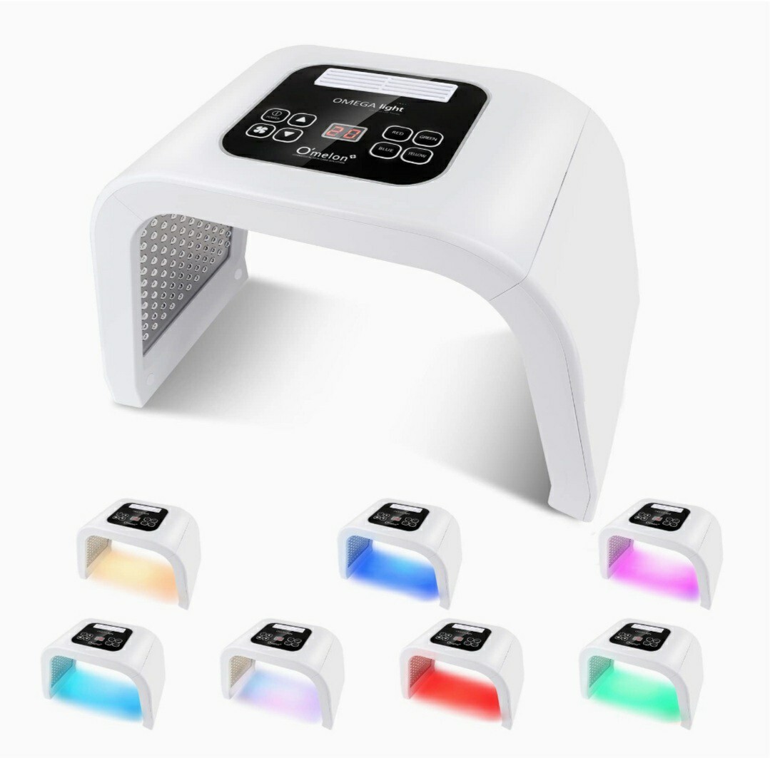 O'melon Omega Light LED Therapy Skin Care Device 4 Colors 1ea 100 240v ...