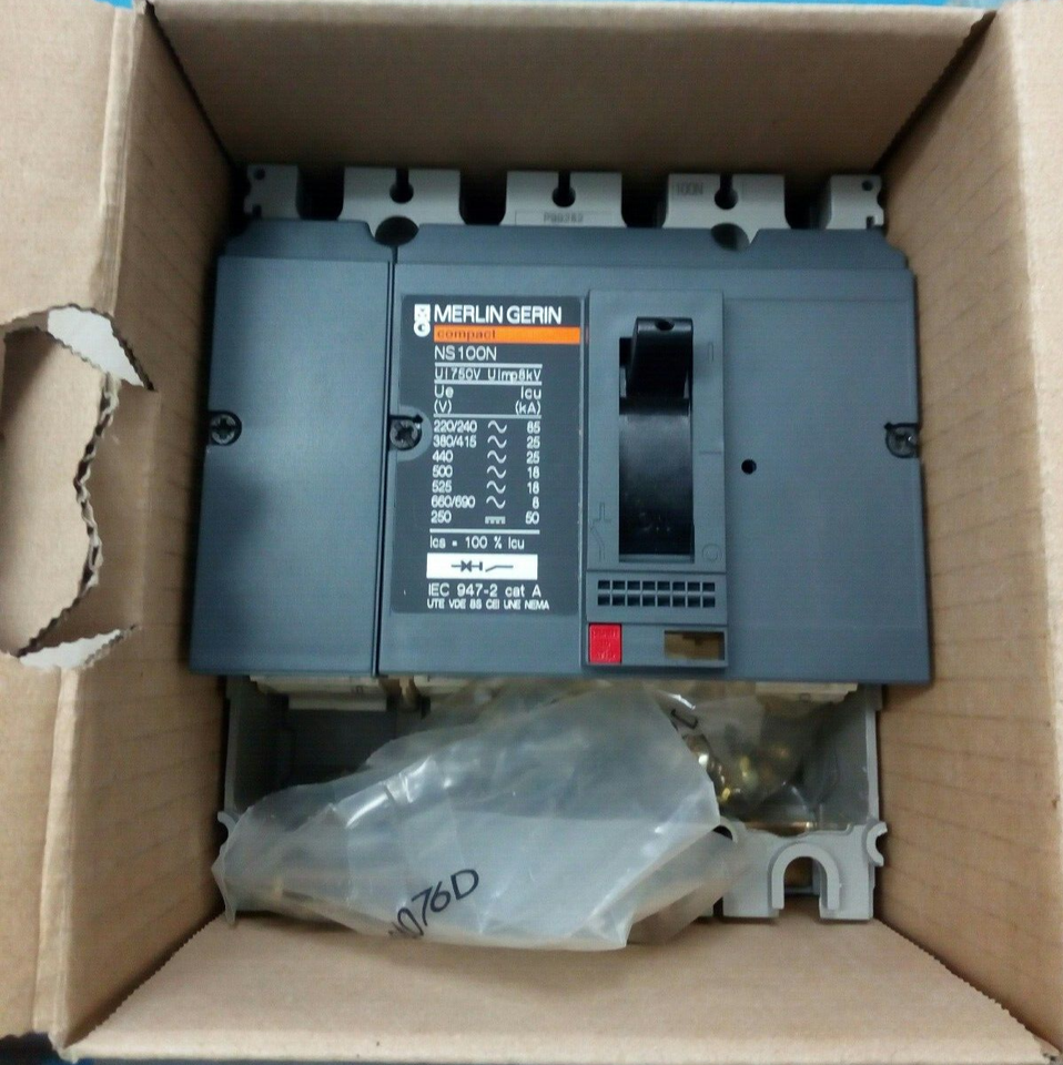 Merlin Gerin NS100N Power Switch Compact NS100-160-250 N/H/NA 2 | eBay